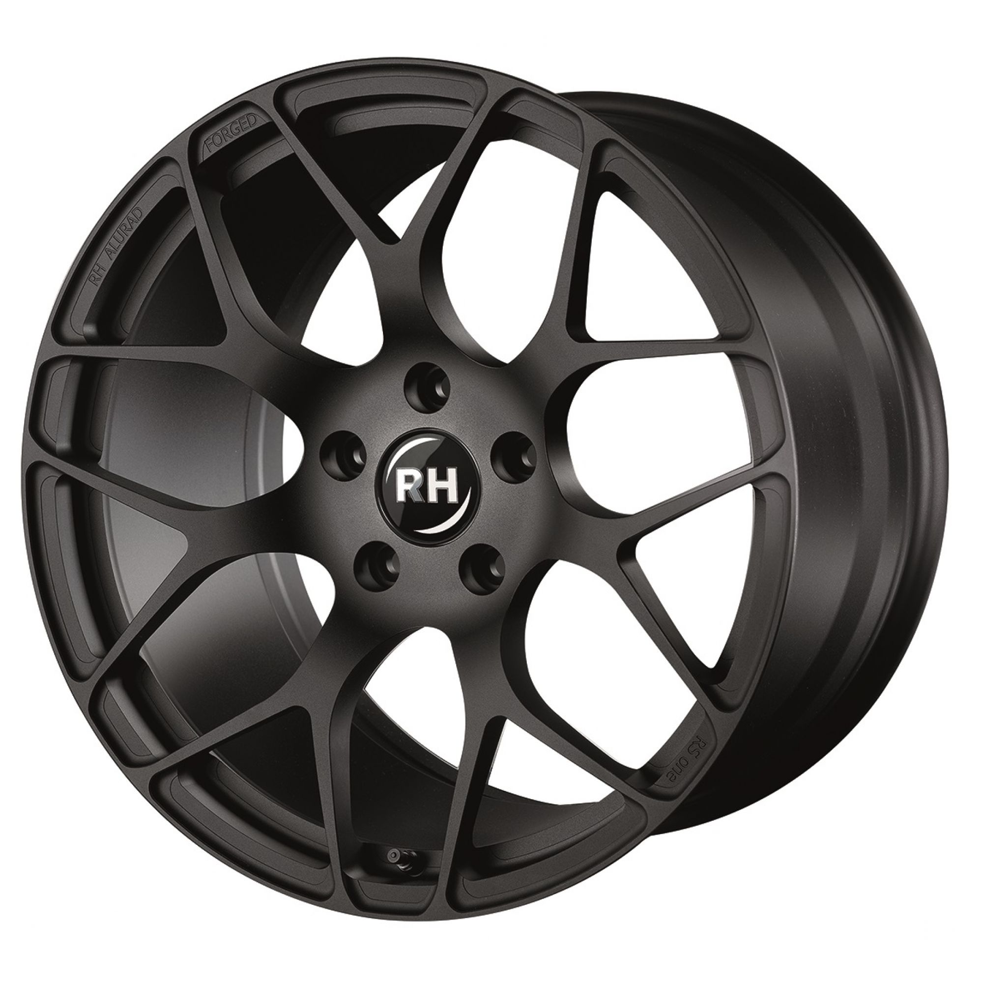 RH ALURAD RSone Felgen schwarz anodisiert in 20 Zoll | felgenshop.de