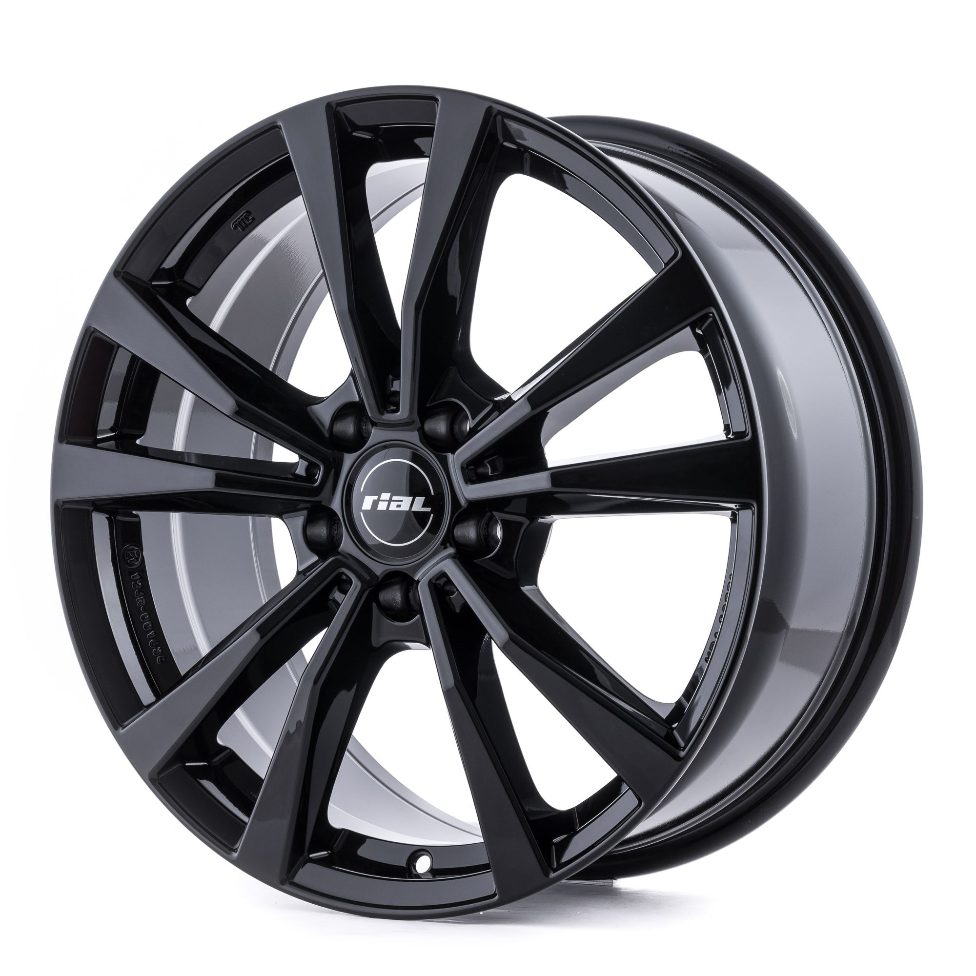 RIAL M12 Felgen diamant-schwarz in 18 Zoll | felgenshop.de