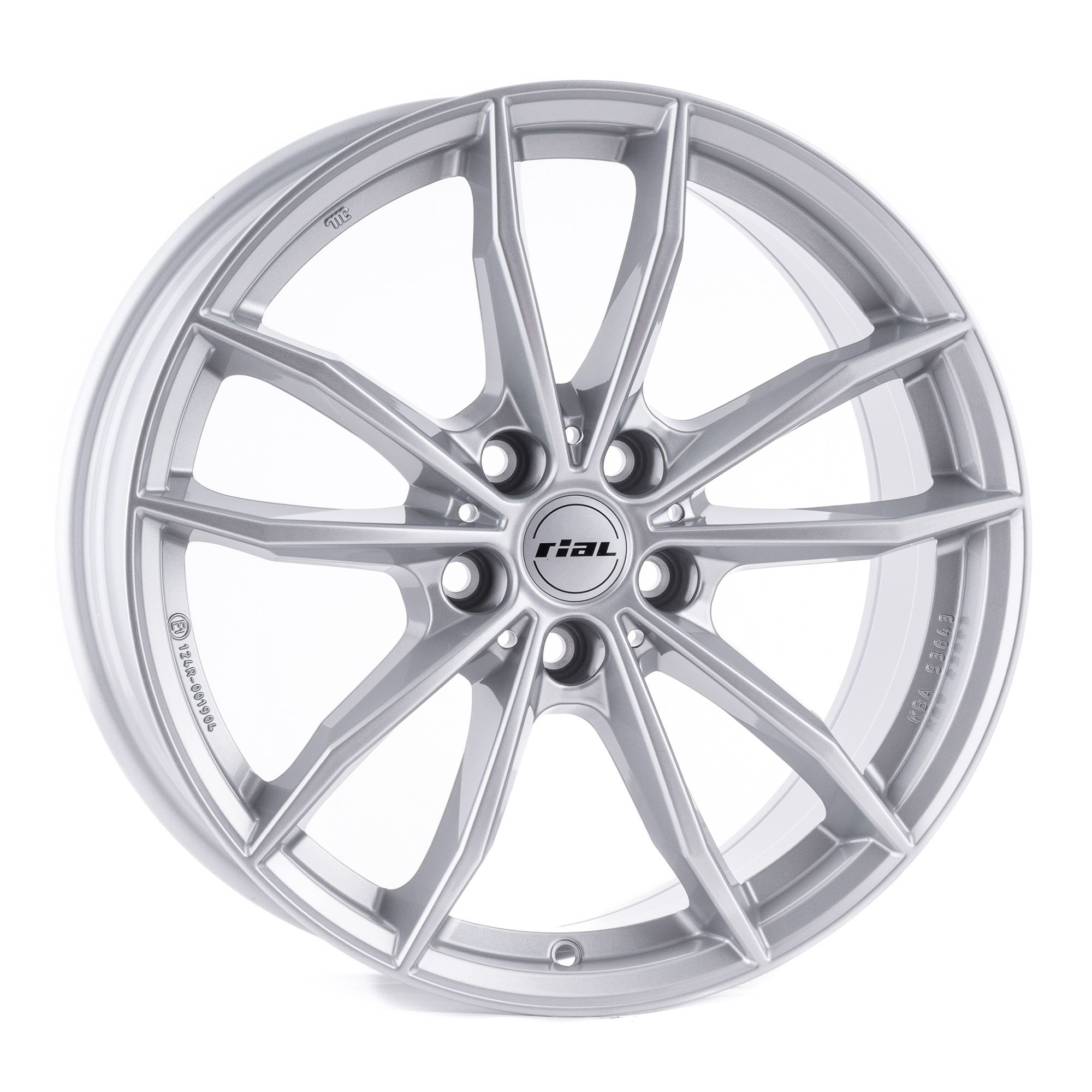 RIAL X12 Felgen polar-silber in 17 Zoll | alufelgenshop.at