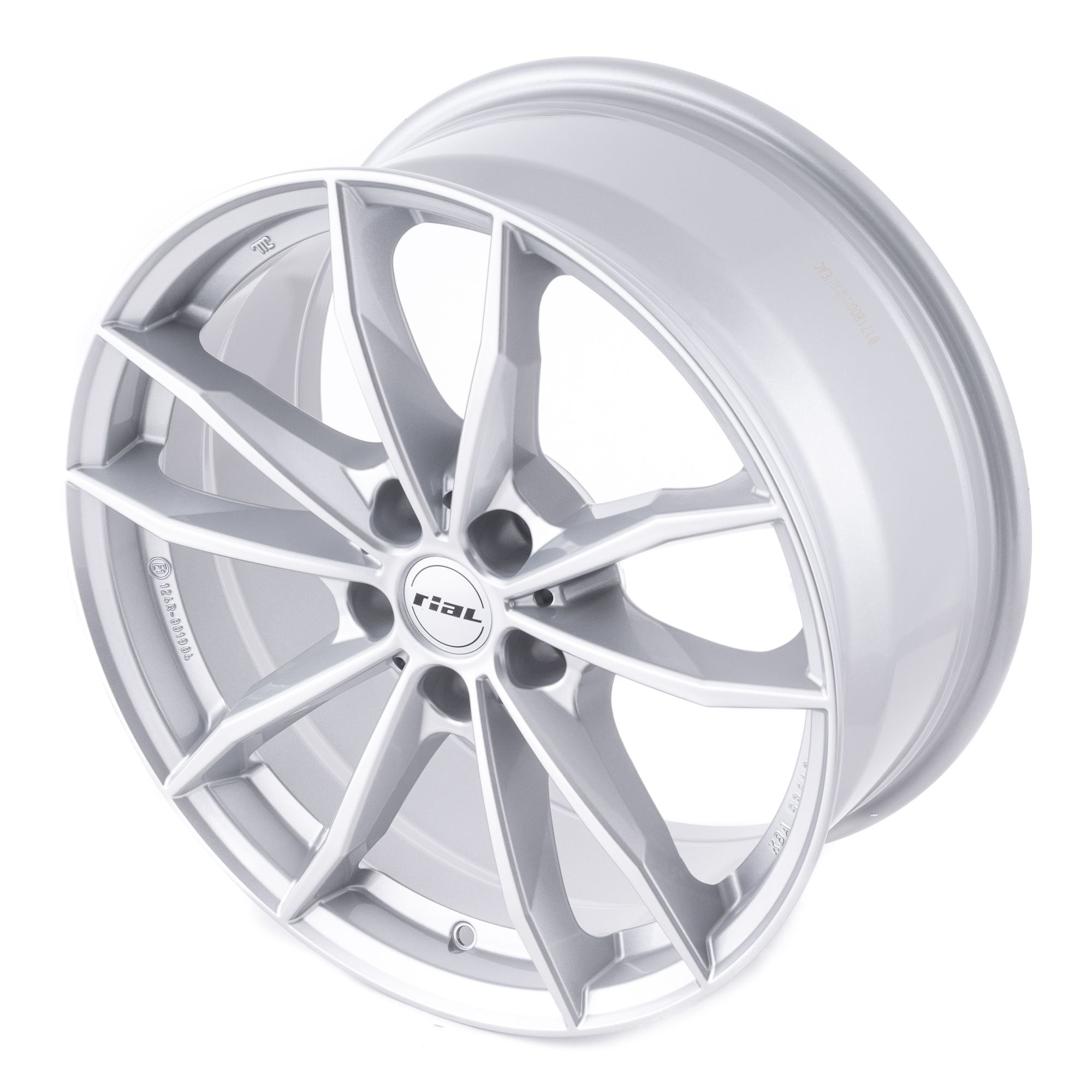 RIAL X12 Felgen polar-silber in 17 Zoll | alufelgenshop.at