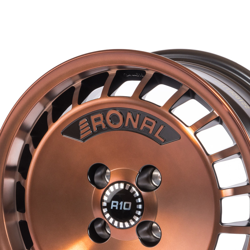 RONAL R10 TURBO miedziany matowy przód diamentowy szlif | velonity.pl