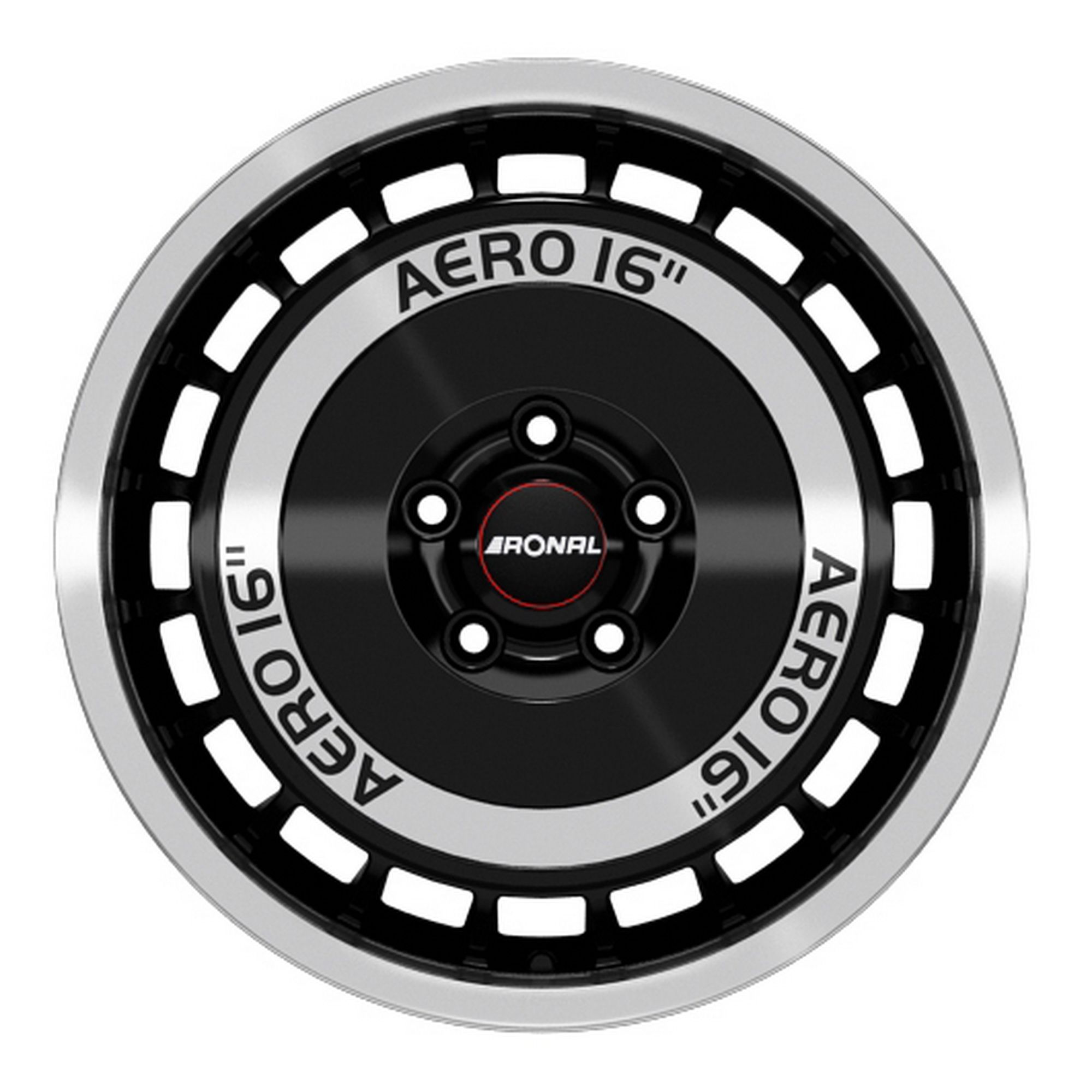 RONAL R50 AERO Felgen SCHWARZ-FRONTKOPIERT in 18 Zoll | felgenshop.de