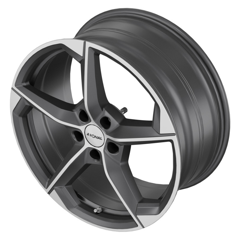 RONAL R66 ORBIT grey matt frontkopiert | felgenshop.de