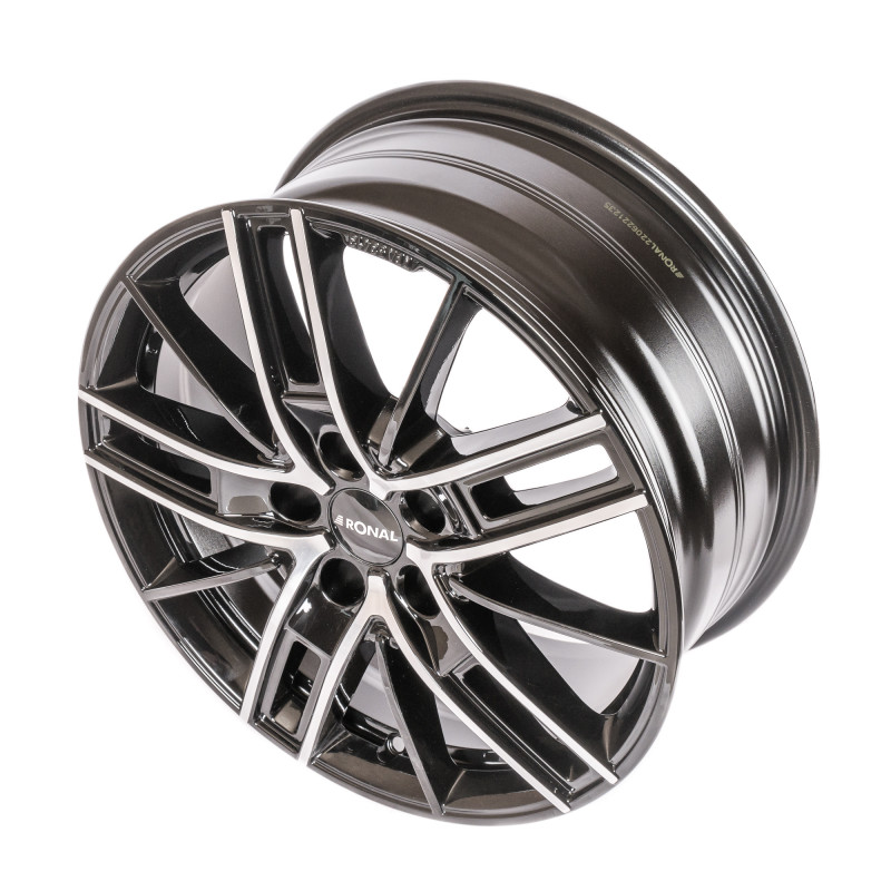 RONAL R67 jetblack frontkopiert | felgenshop.de