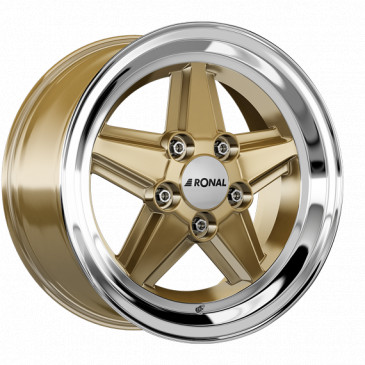 RONAL R9 racing gold hornkopiert | felgenshop.de