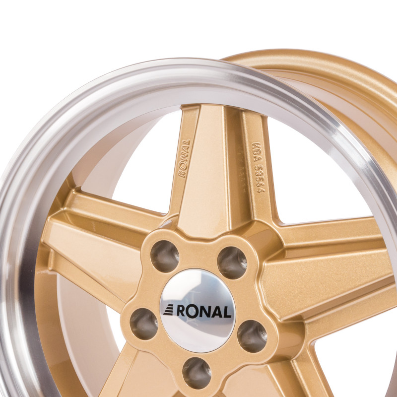 RONAL R9 racing gold hornkopiert | felgenshop.de
