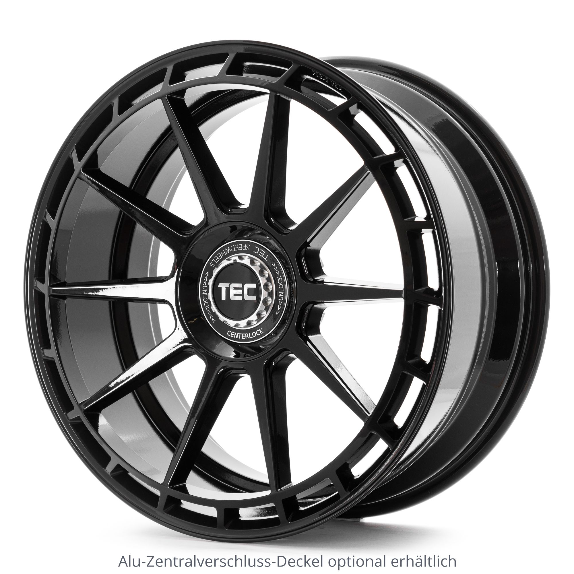 Tec Speedwheels GT8 Felgen schwarz Glanz in 19 Zoll | felgenshop.de