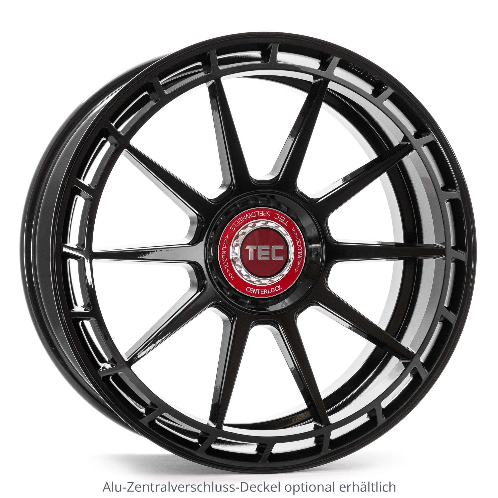 Tec Speedwheels GT8 Felgen schwarz Glanz in 19 Zoll | felgenshop.de