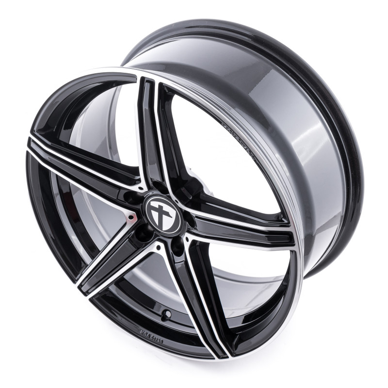 TOMASON TN20 NEW black polished | alufelgenshop.at