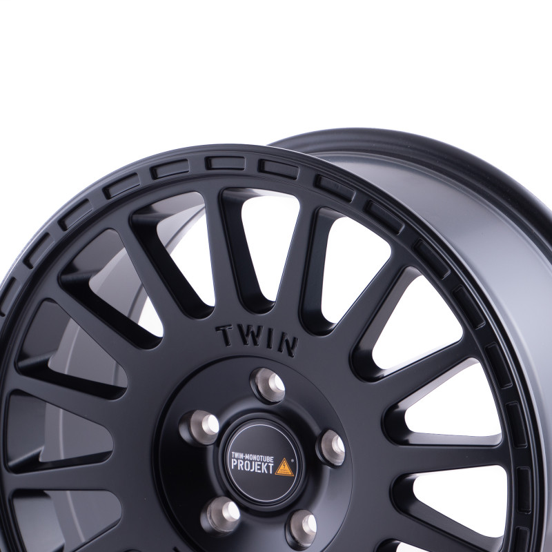 Twin Monotube Projekt FE-AT2 seidenmatt schwarz | felgenshop.de
