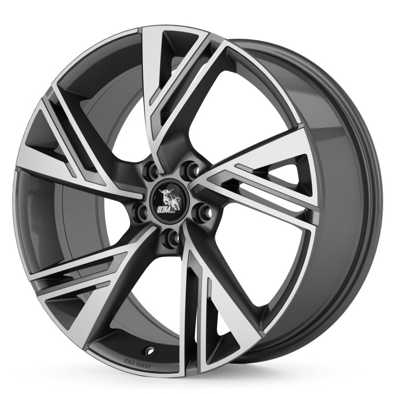 Ultrawheels UA17 gunmetal polished | velonity-b2b.com