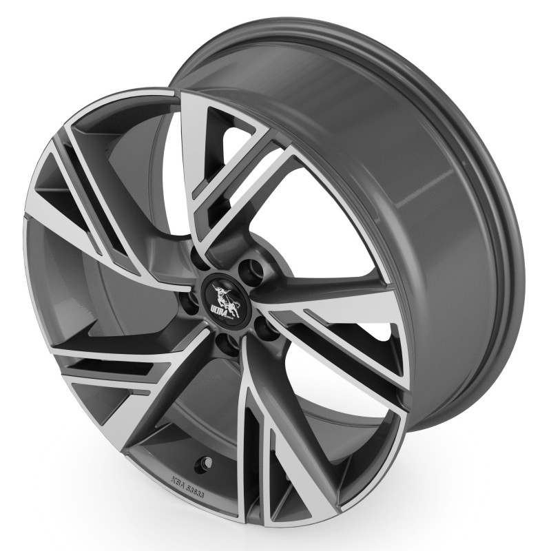 Ultrawheels UA17 gunmetal polished | velonity-b2b.com