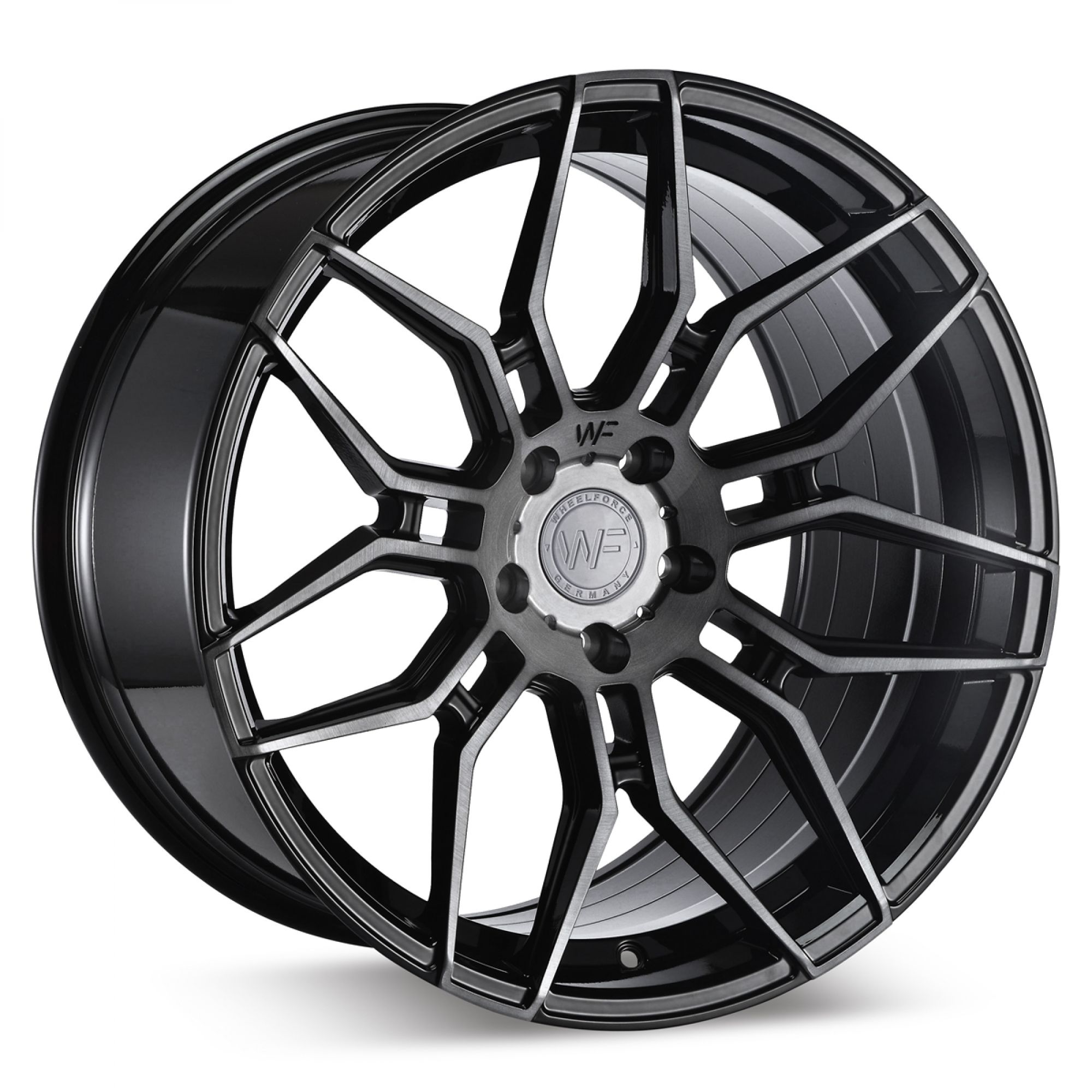 Wheelforce CF2-FF Felgen brushed Shadow (grau schwarz) in 20 Zoll ...