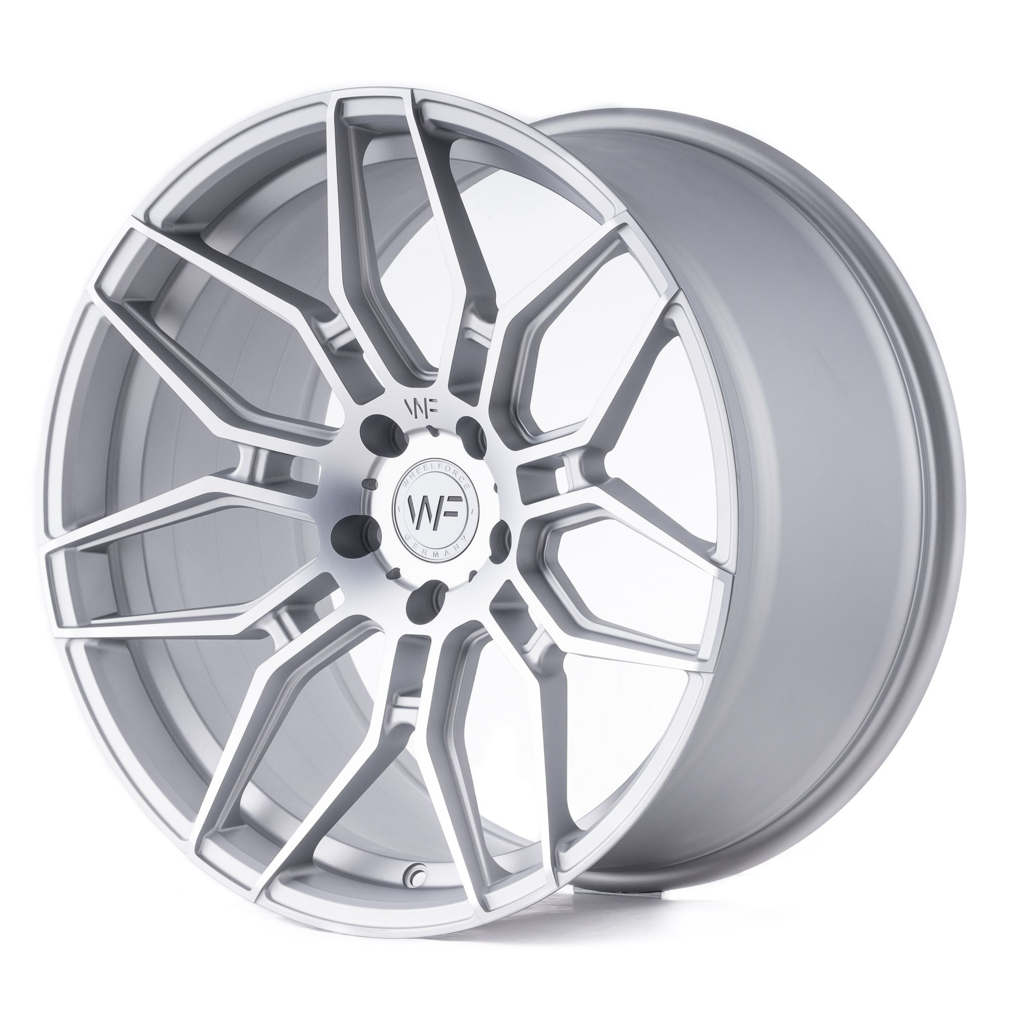 Wheelforce CF2-FF FROZEN crystal Silver | felgenshop.de